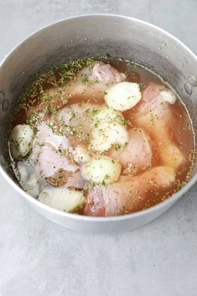 Boiled Chicken Legs (How To Boil Chicken Legs) - Chicken Vibes
