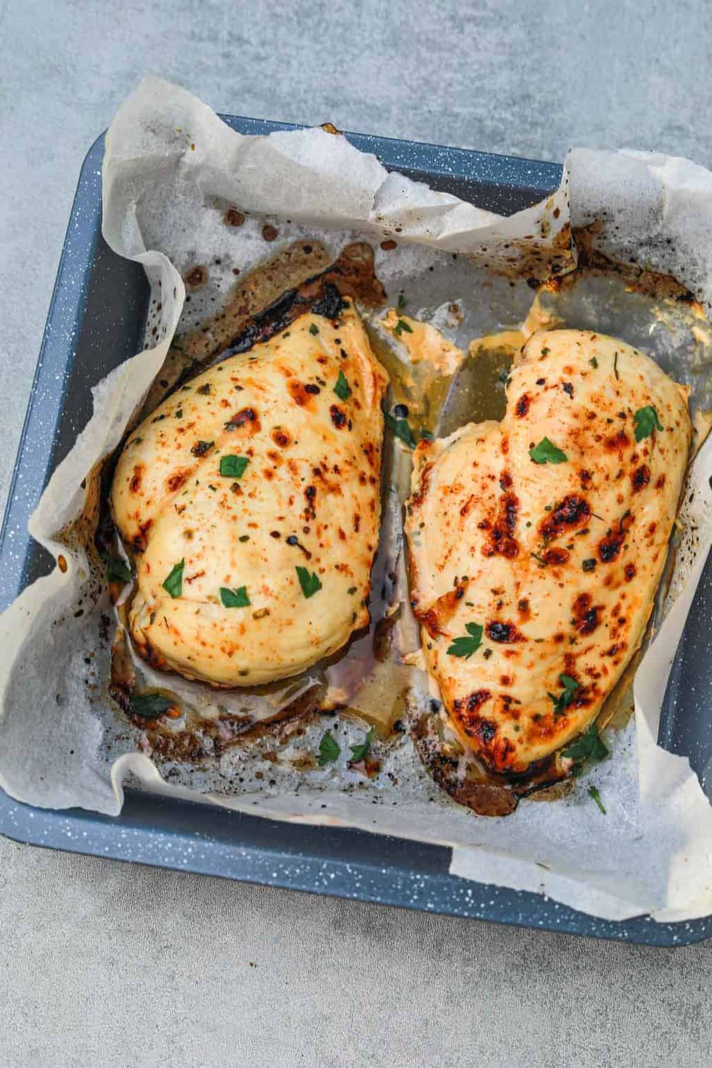Baked Marinated Chicken Thighs Recipe - Chicken Vibes