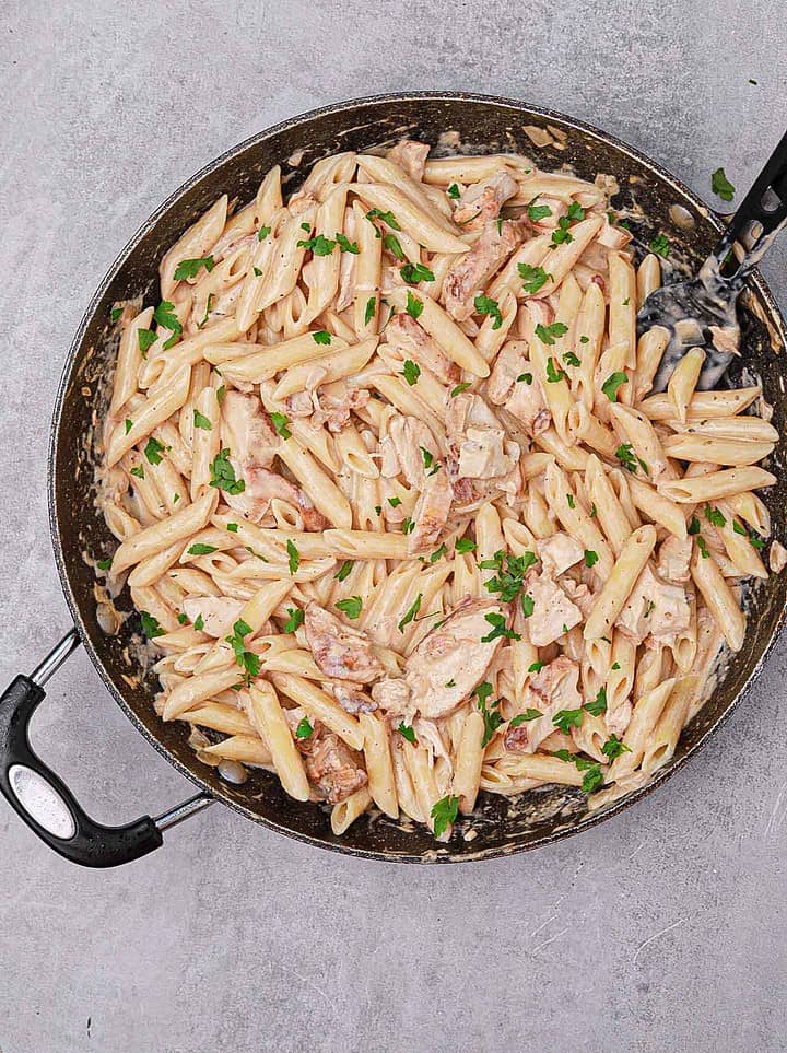 Philadelphia Cream Cheese Chicken Pasta Recipe - Chicken Vibes