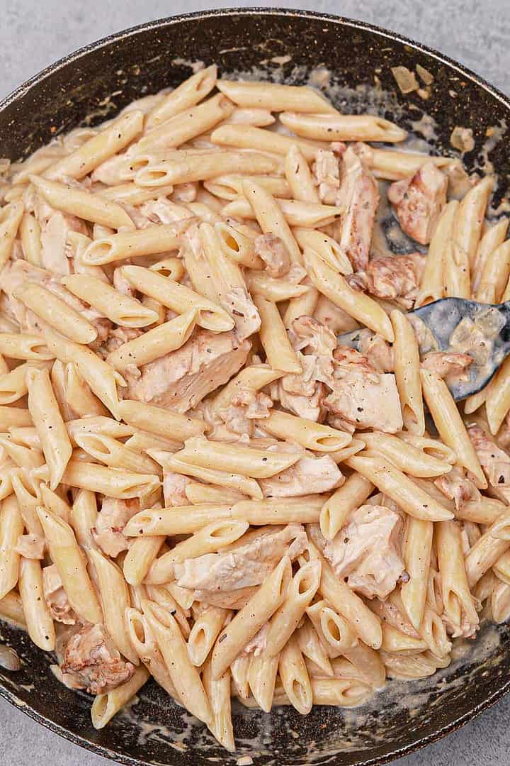 Philadelphia Cream Cheese Chicken Pasta Recipe - Chicken Vibes